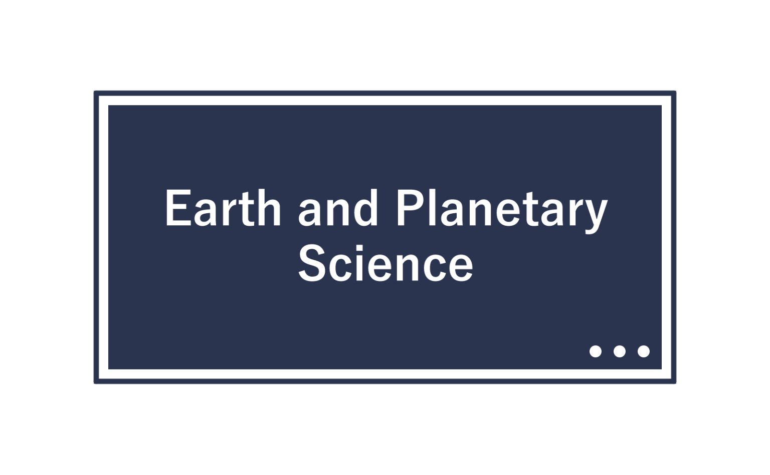 Department of Earth and Planetary Physics / Earth and Planetary ...